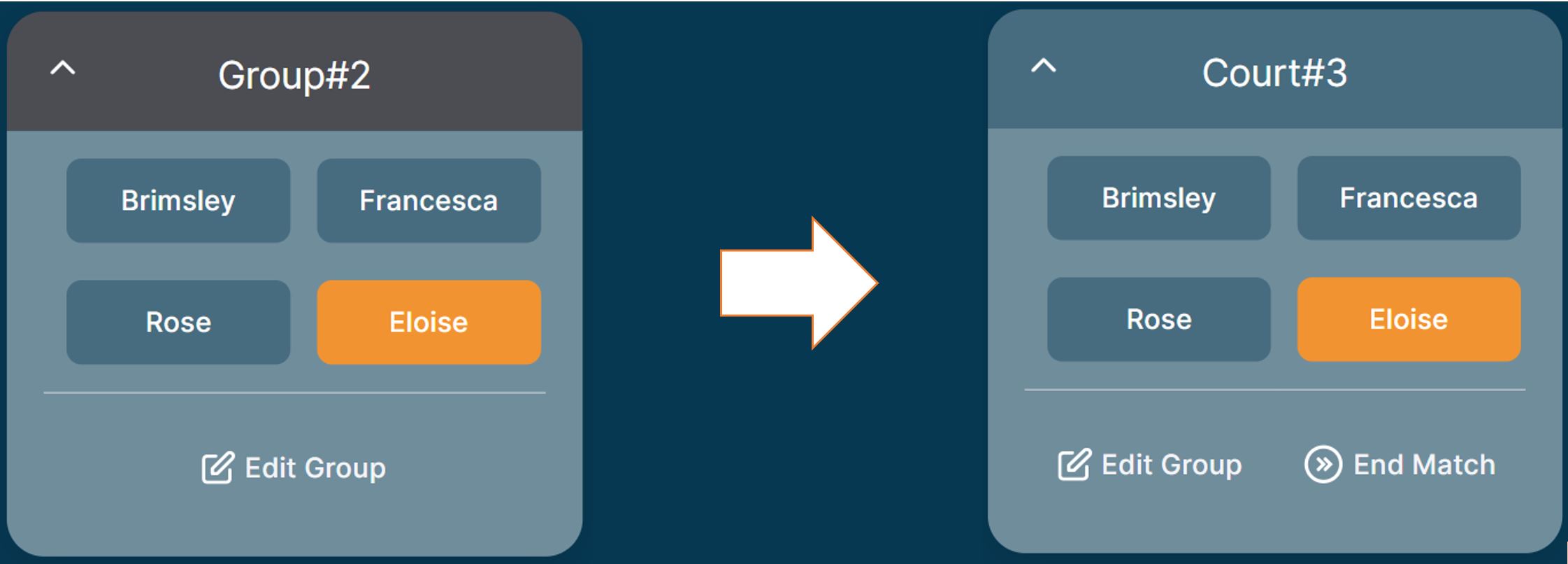 DoublesTeam Badminton Queueing Web App