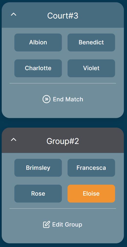 DoublesTeam Badminton Queueing Web App